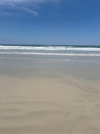 The beach