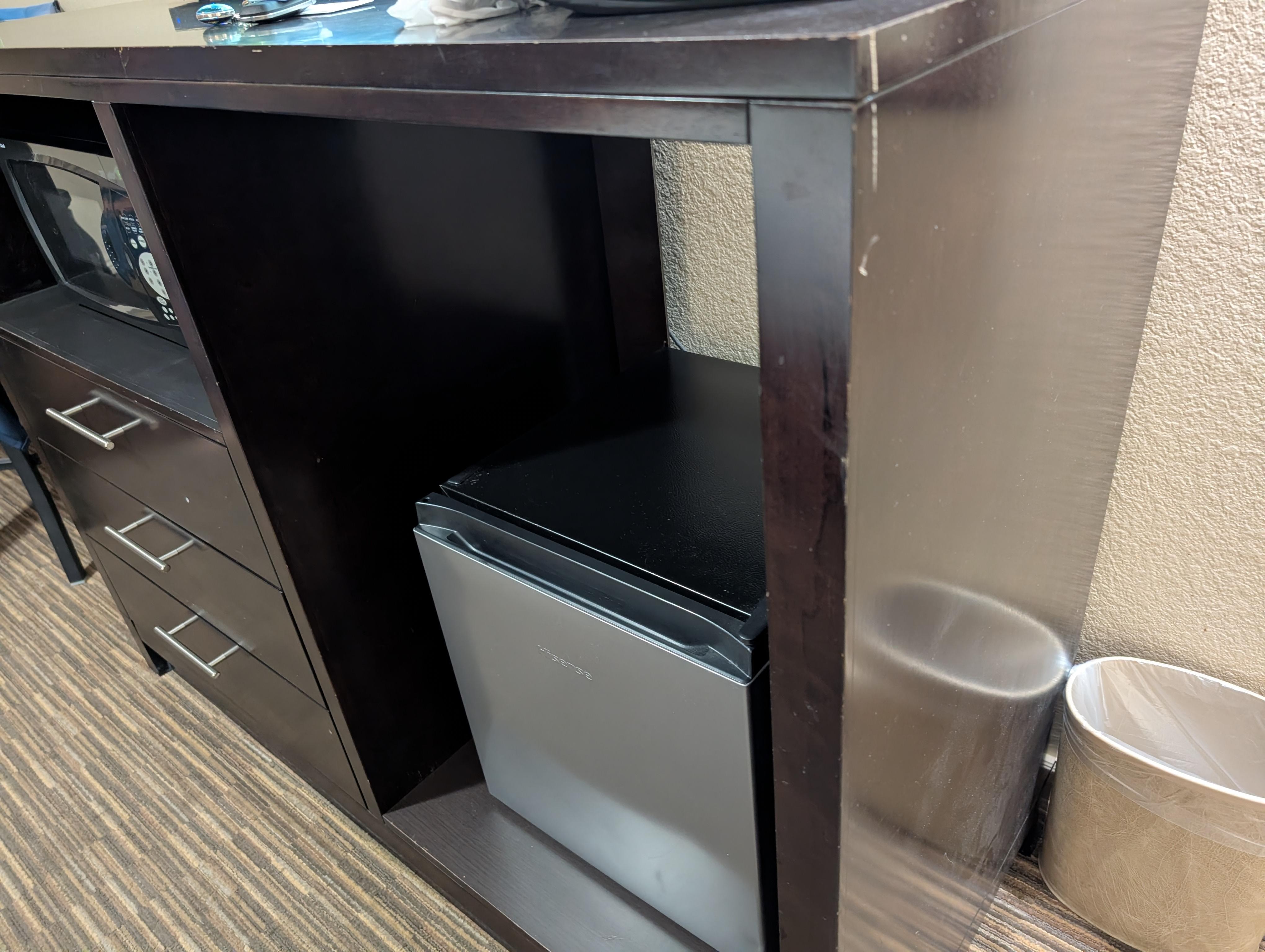 Chipped up cabinet 
