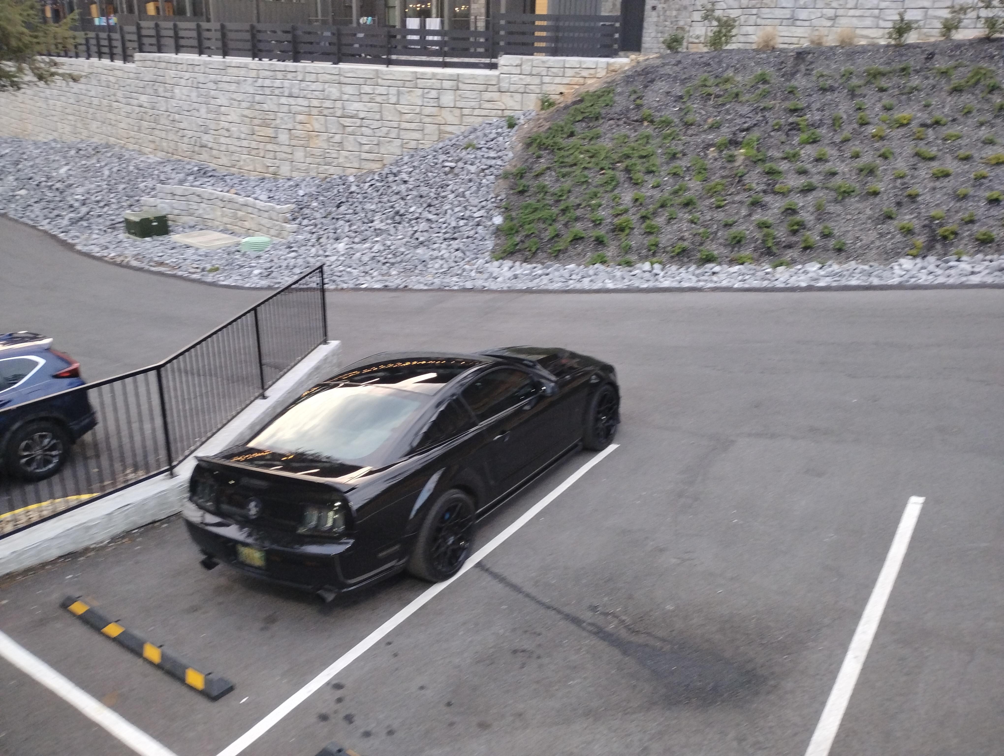 Parking from balcony