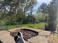 Wonderful back yard area