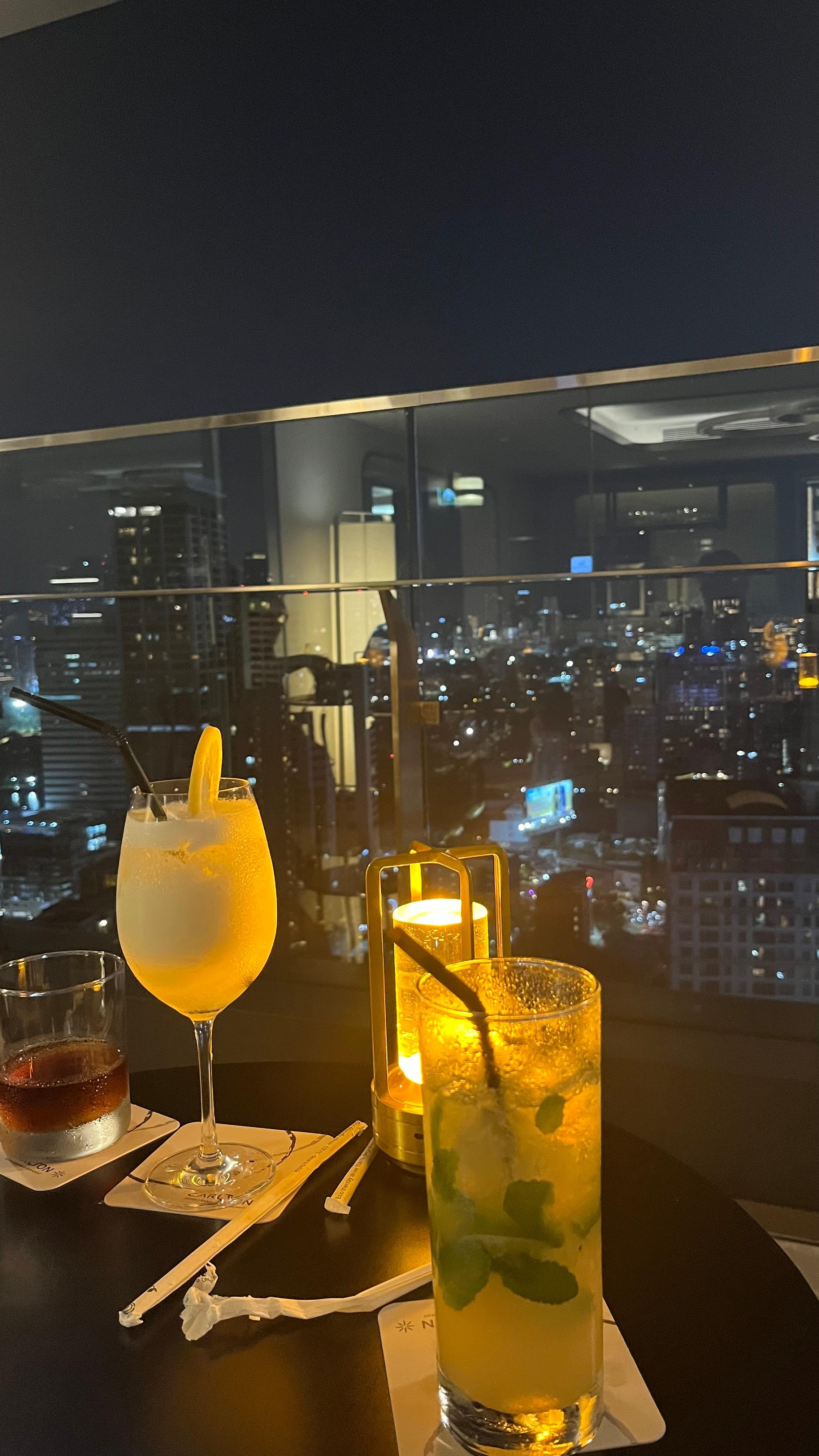 Utsikt från takterrassen 