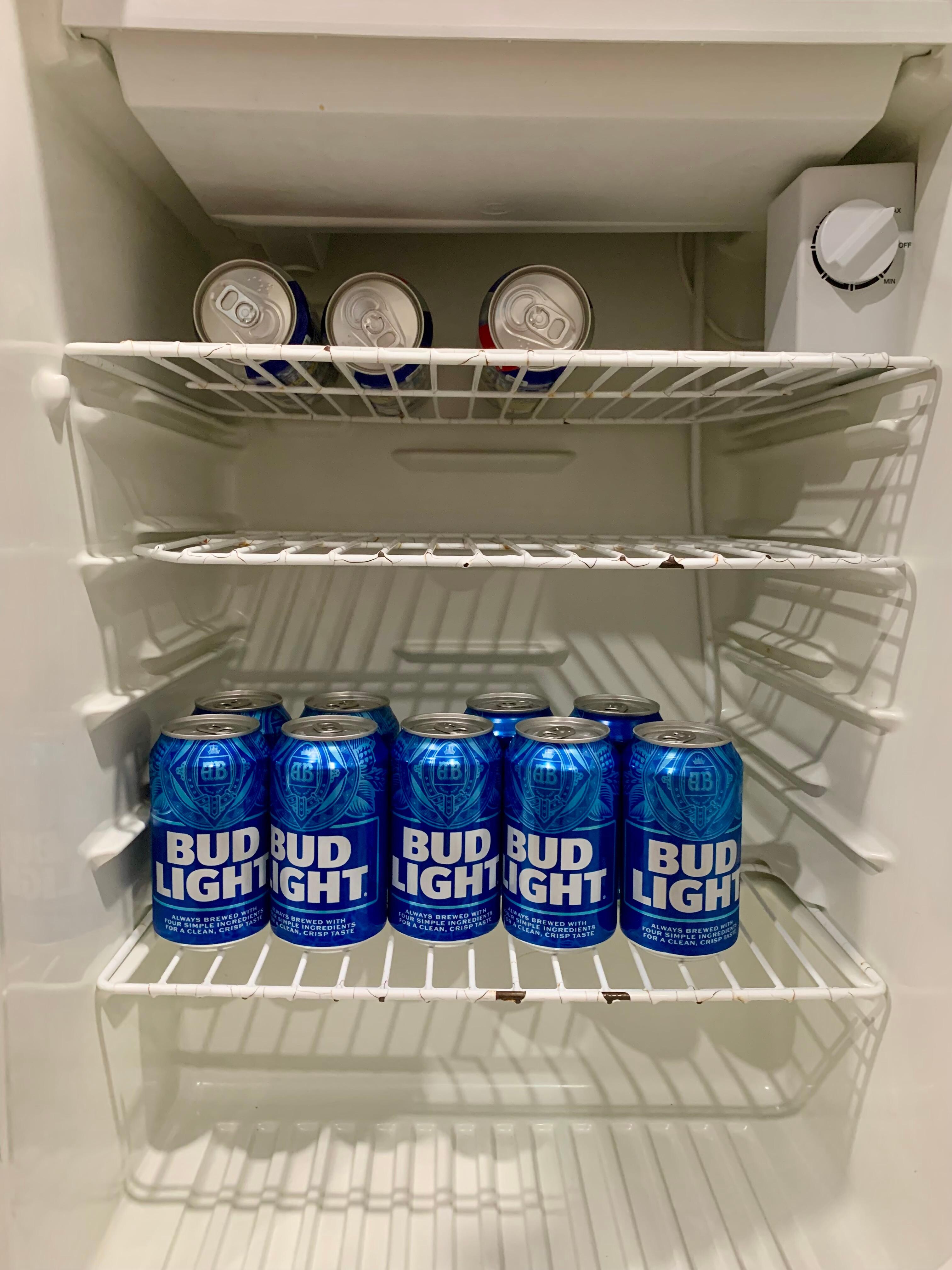 良く冷えた冷蔵庫