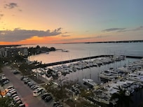 View from rooftop bar