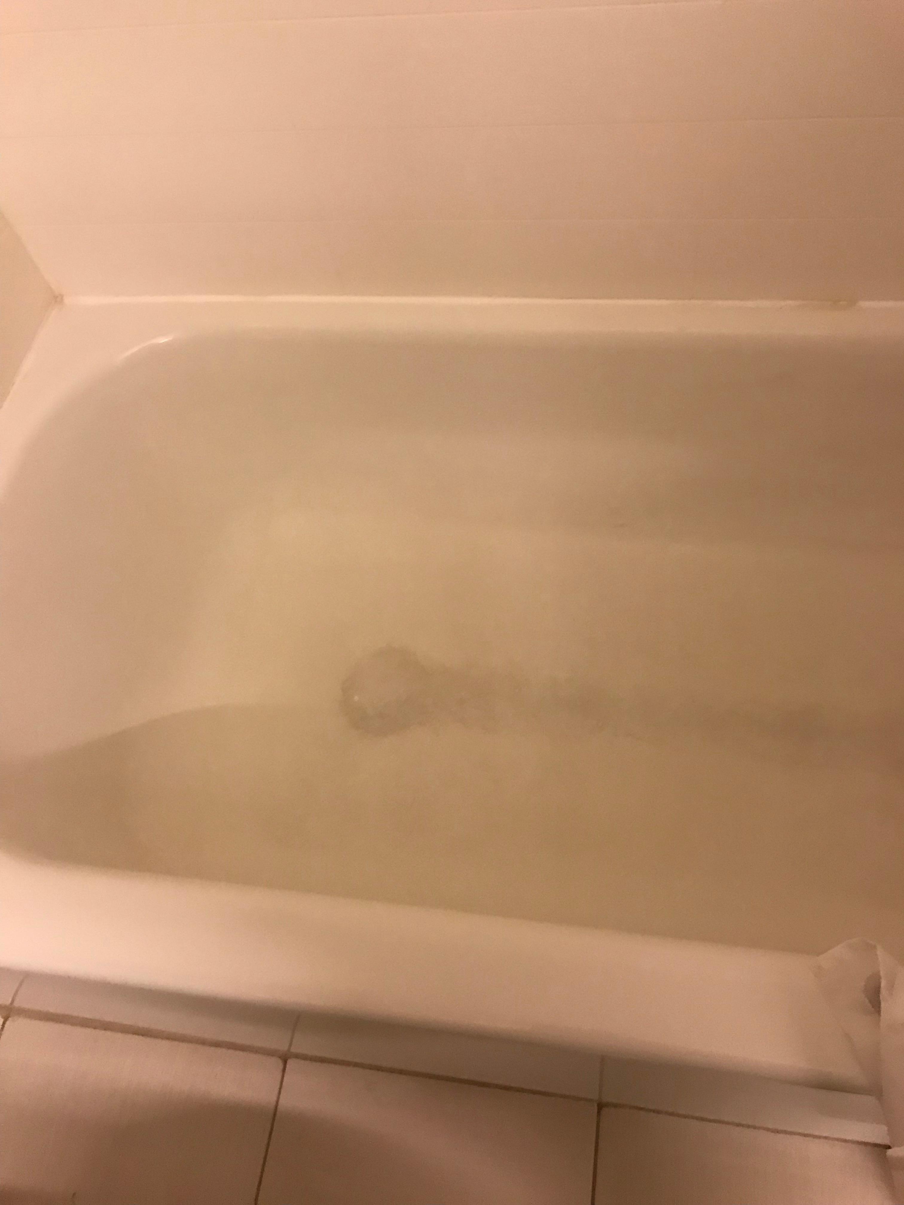 Bath tub stain