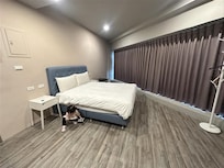 房間空間大,浴廁也乾淨,但很吵很吵 QQ