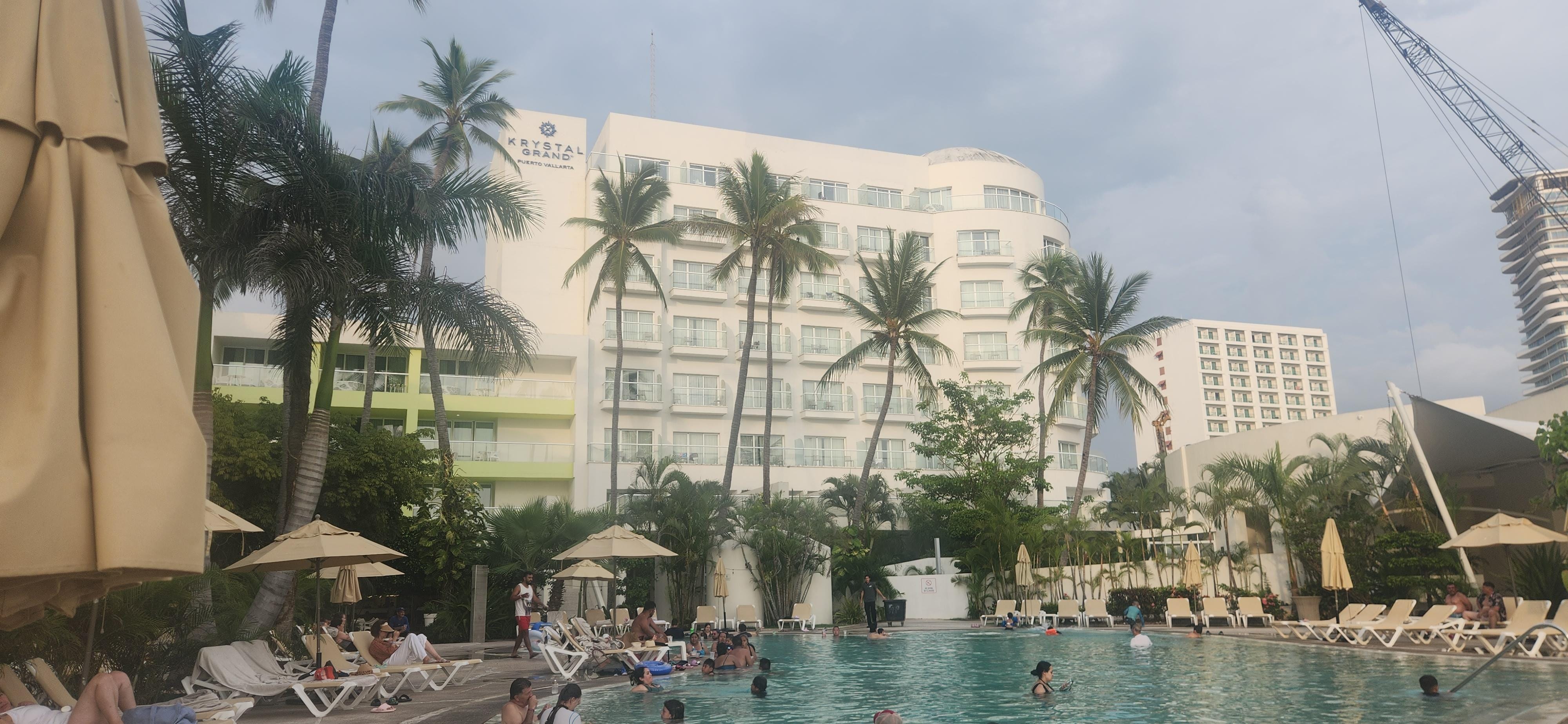 Outside view of Krystal Grand Resort