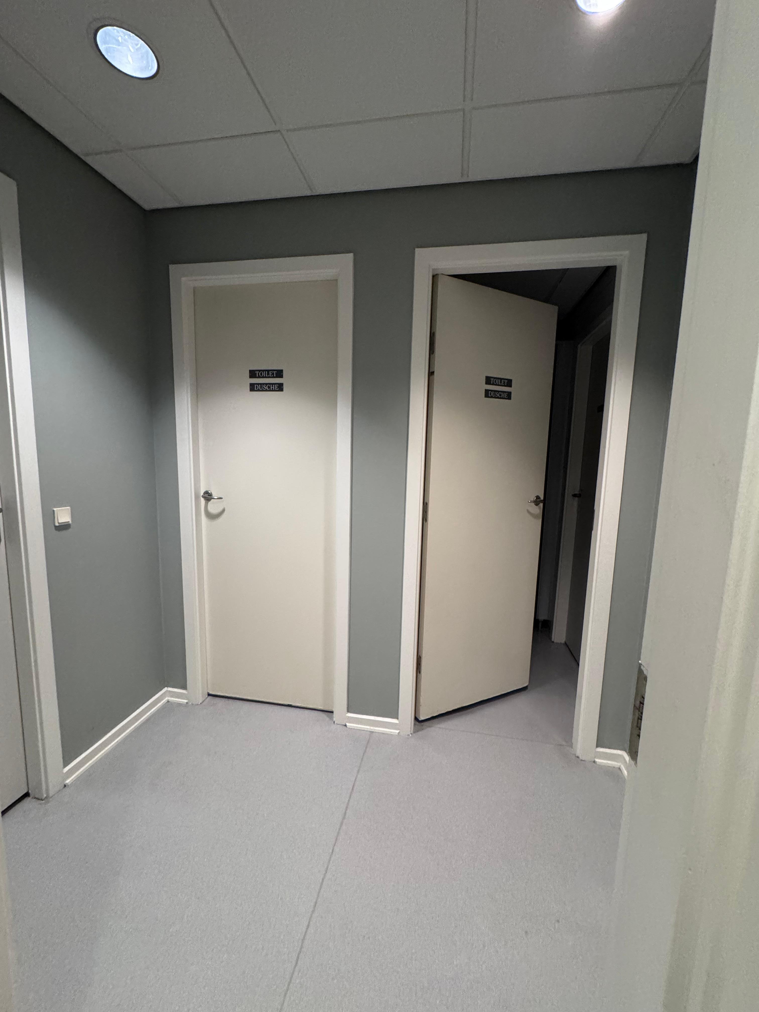 Banheiros compartilhados