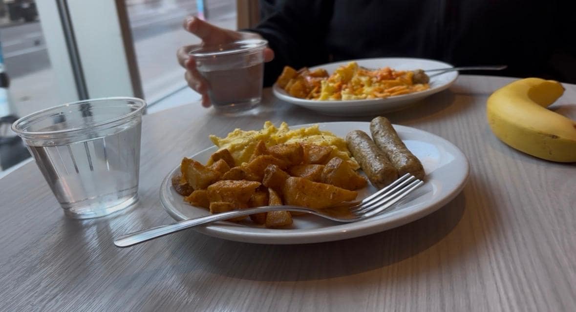 Breakfast was delicious!