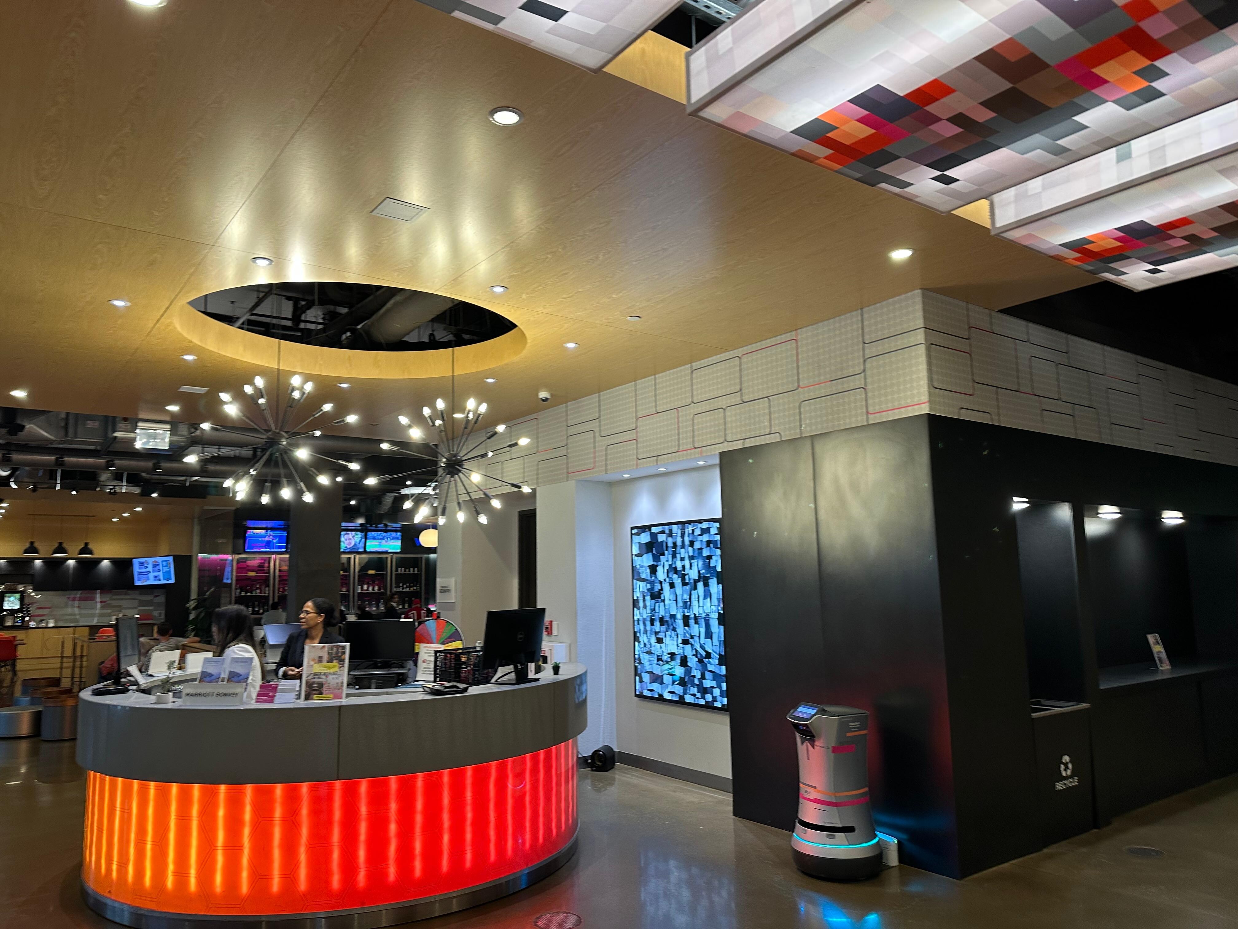 Front desk