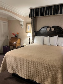 The bed was really high and mattress wasn’t very good.