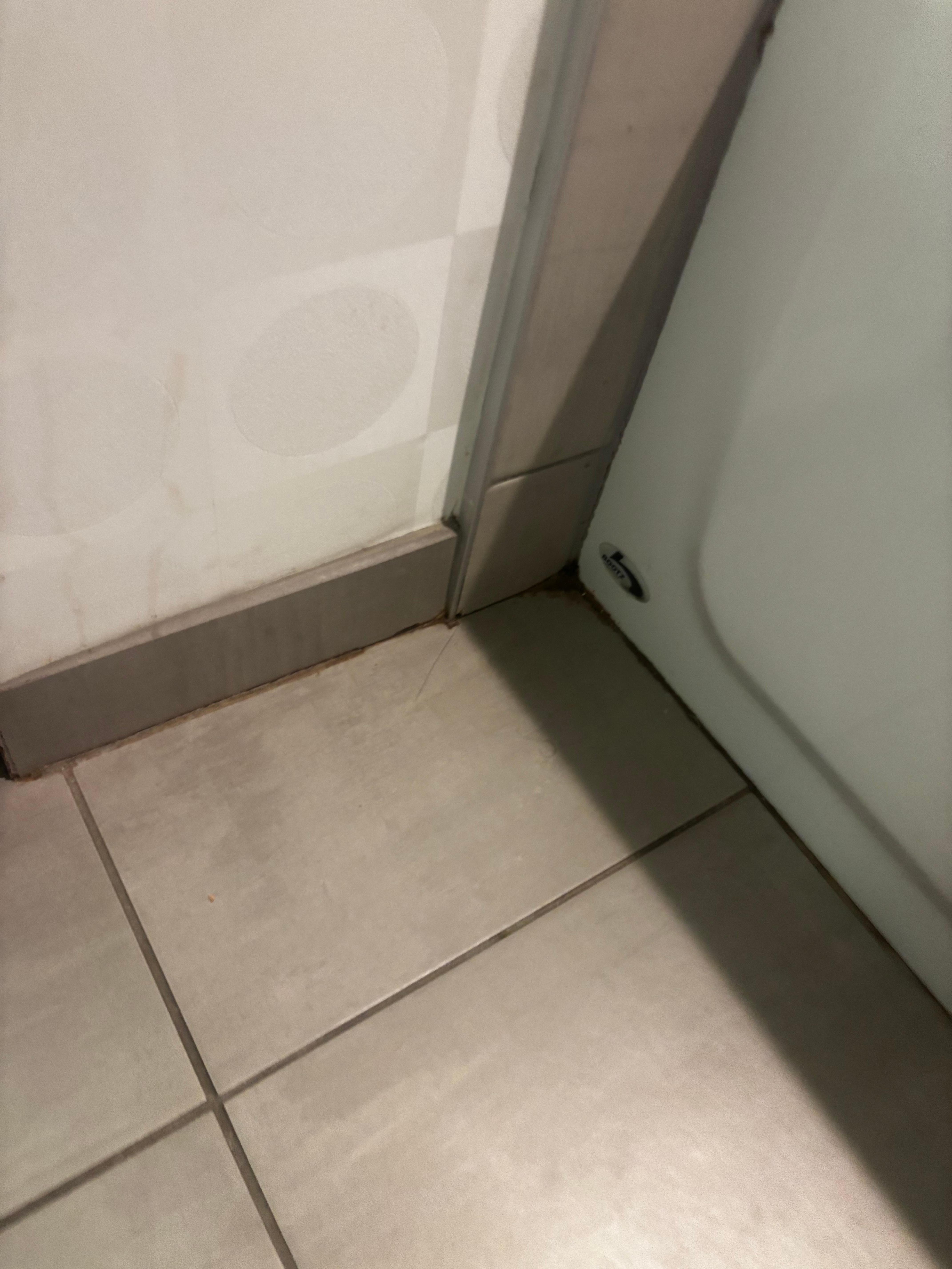 The bathroom was disgusting