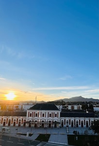 Vue terrasse côté terre