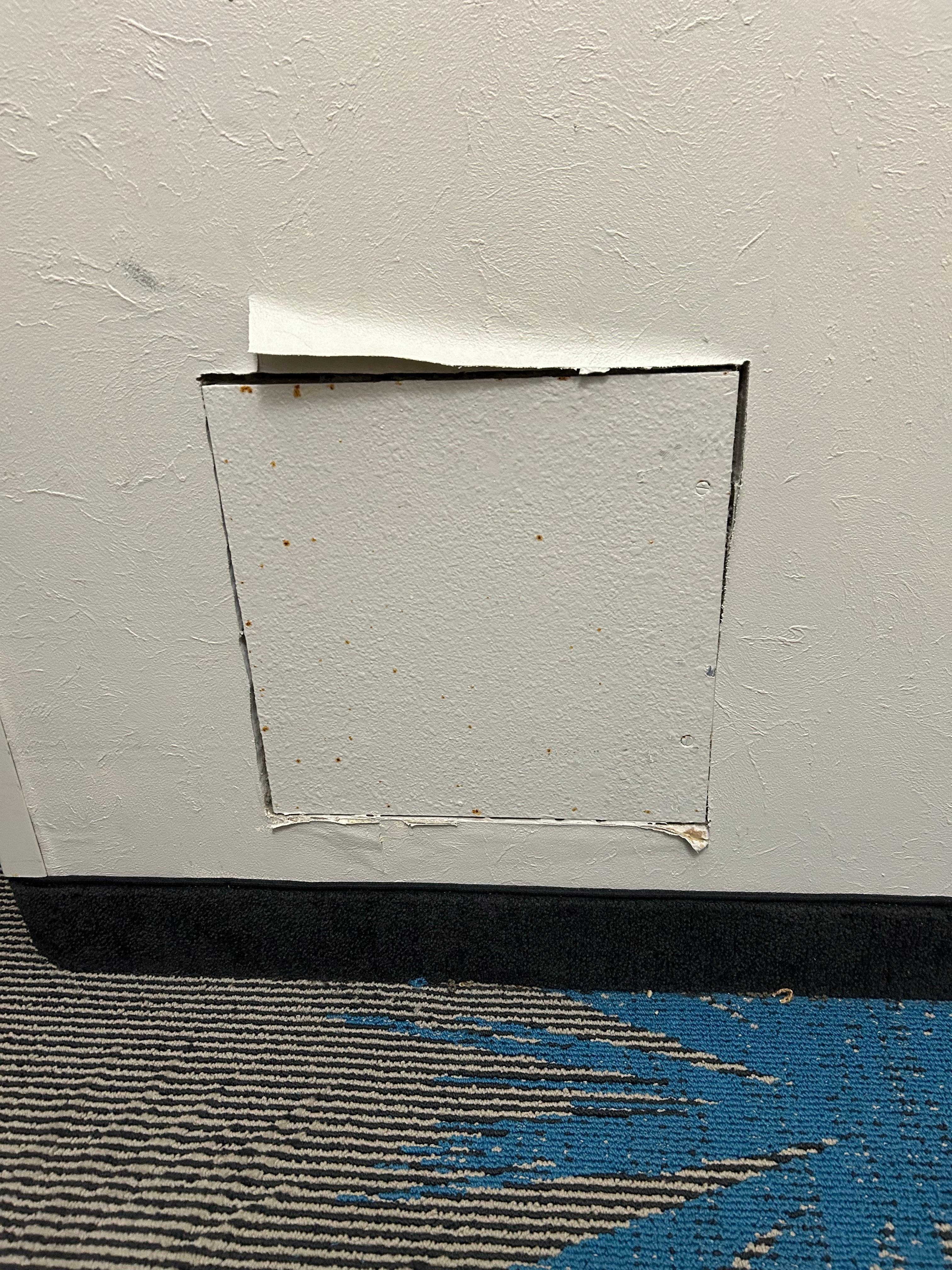 Example of room damage