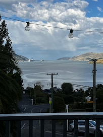 From the balcony