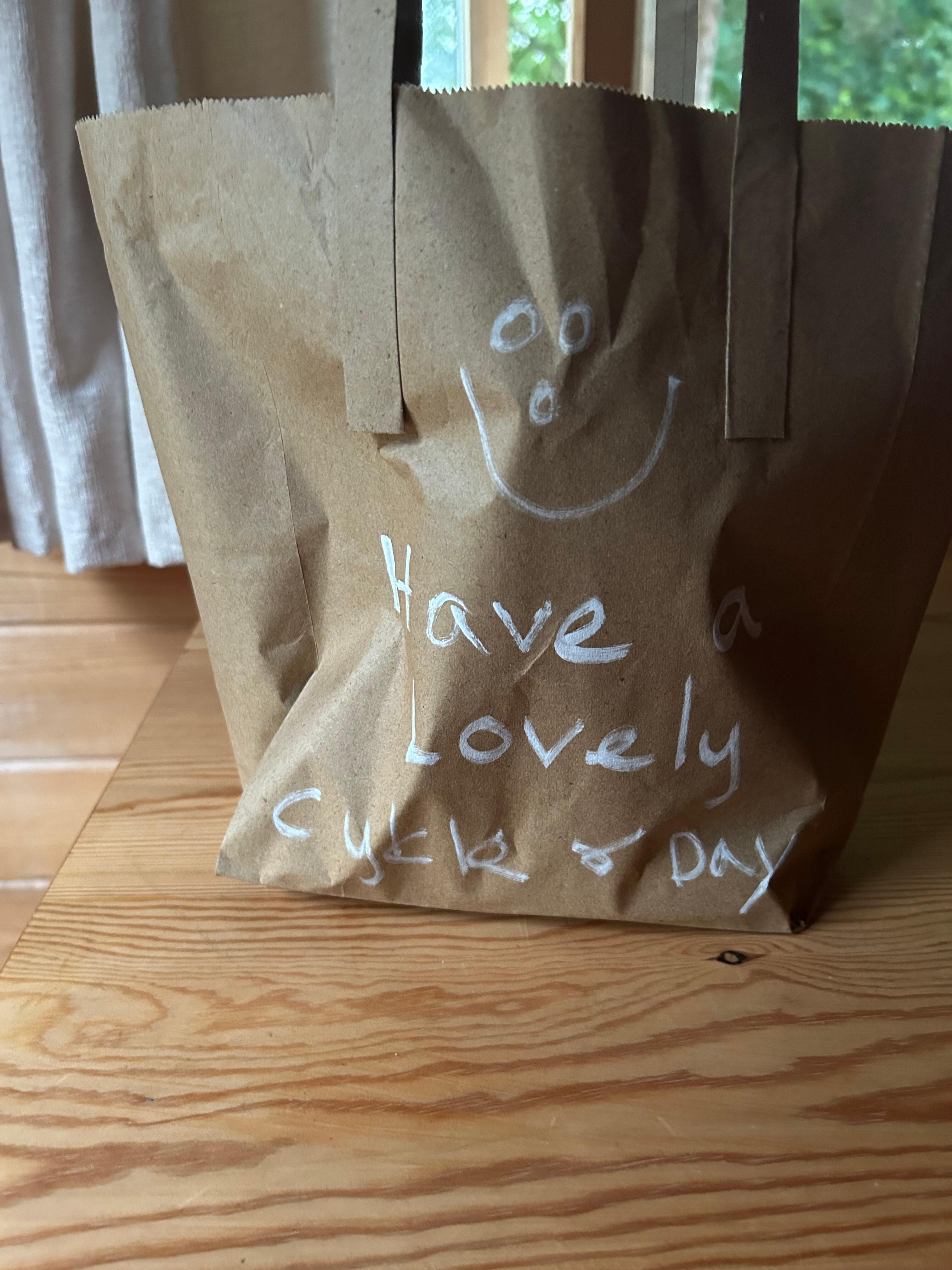 Have a lovely cycle and day from Sophie