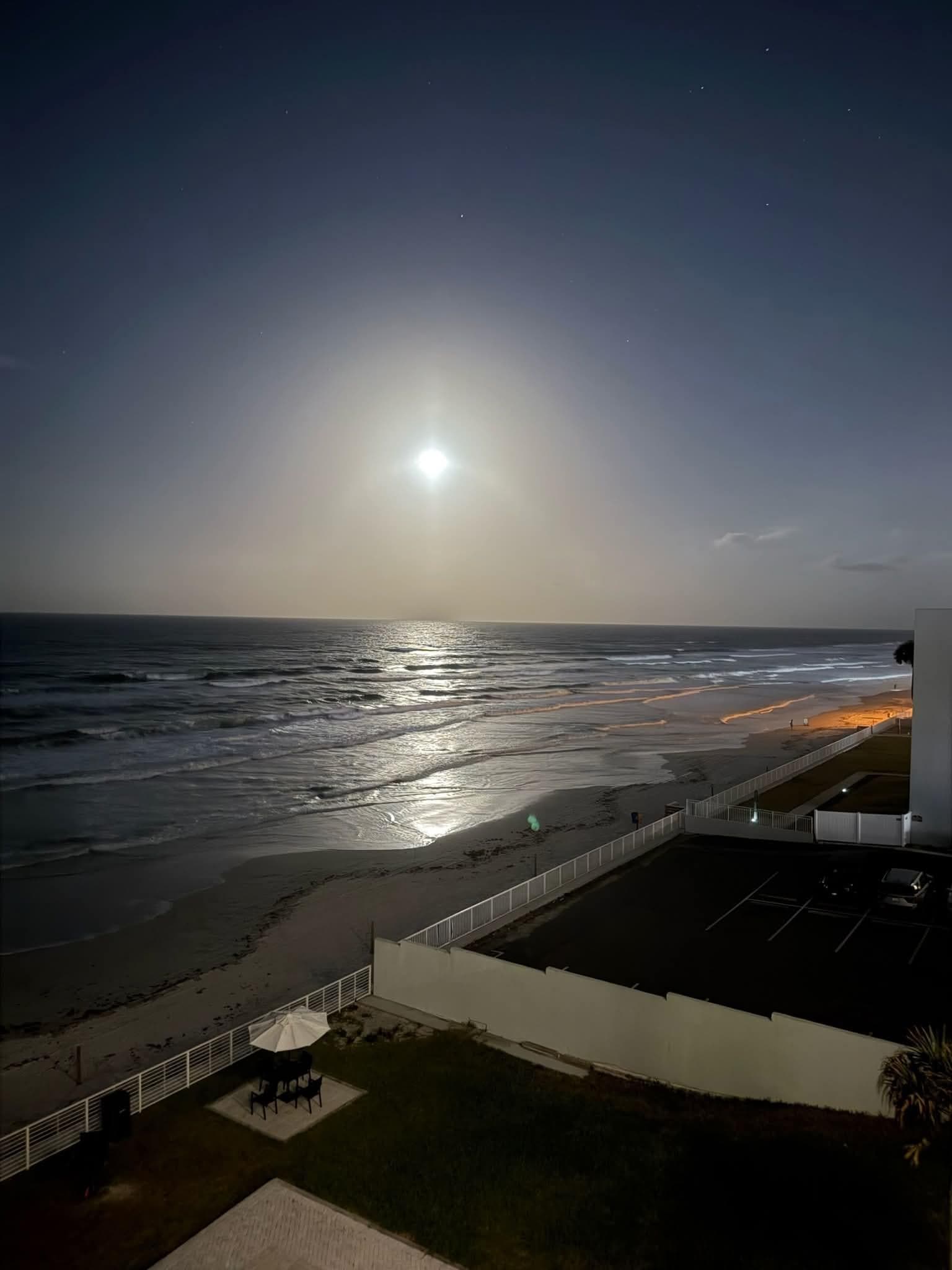 View from the balcony.