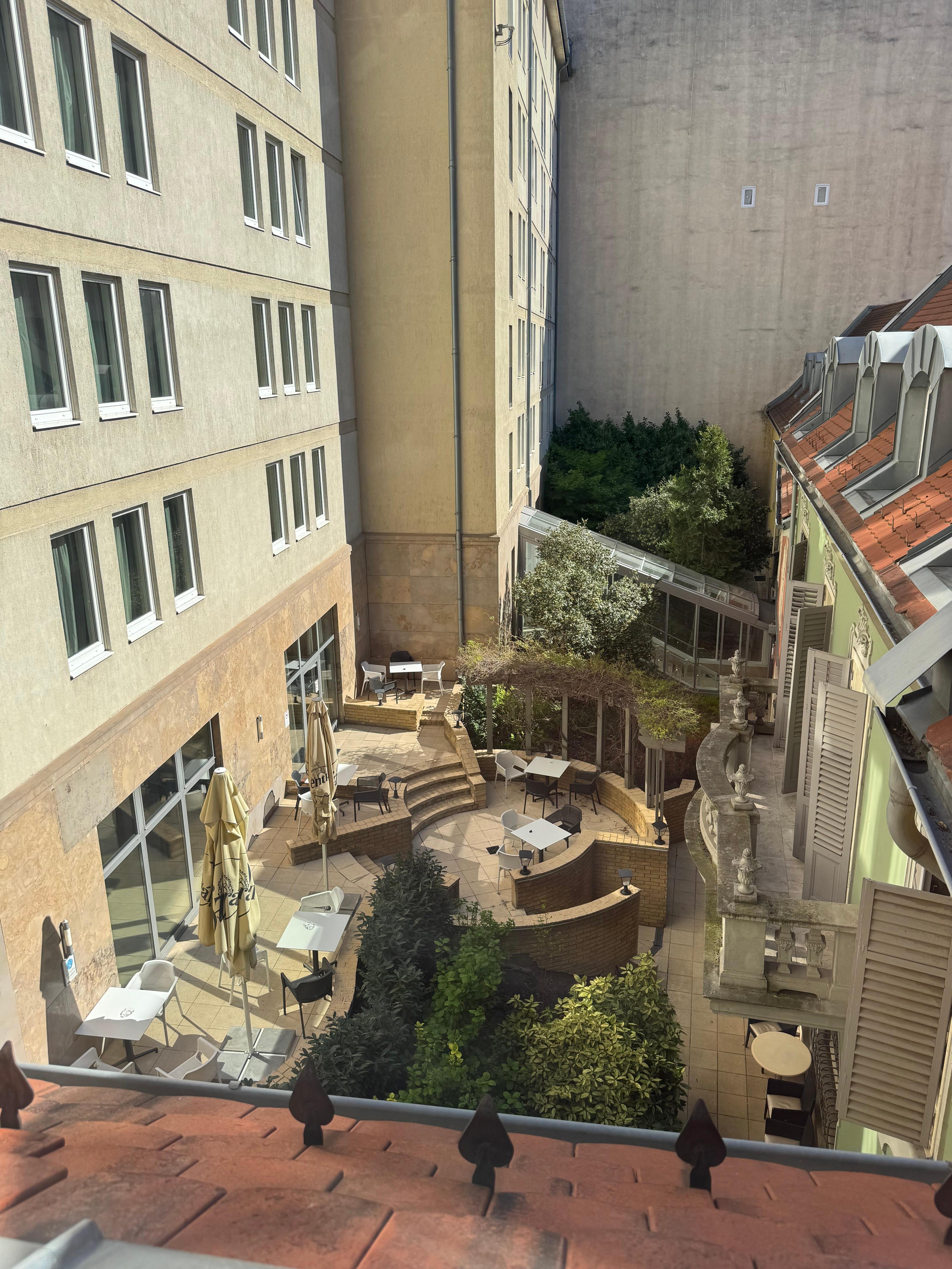 Our view from the room