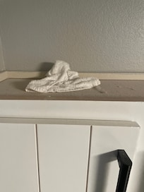 This was on the cabinet top.