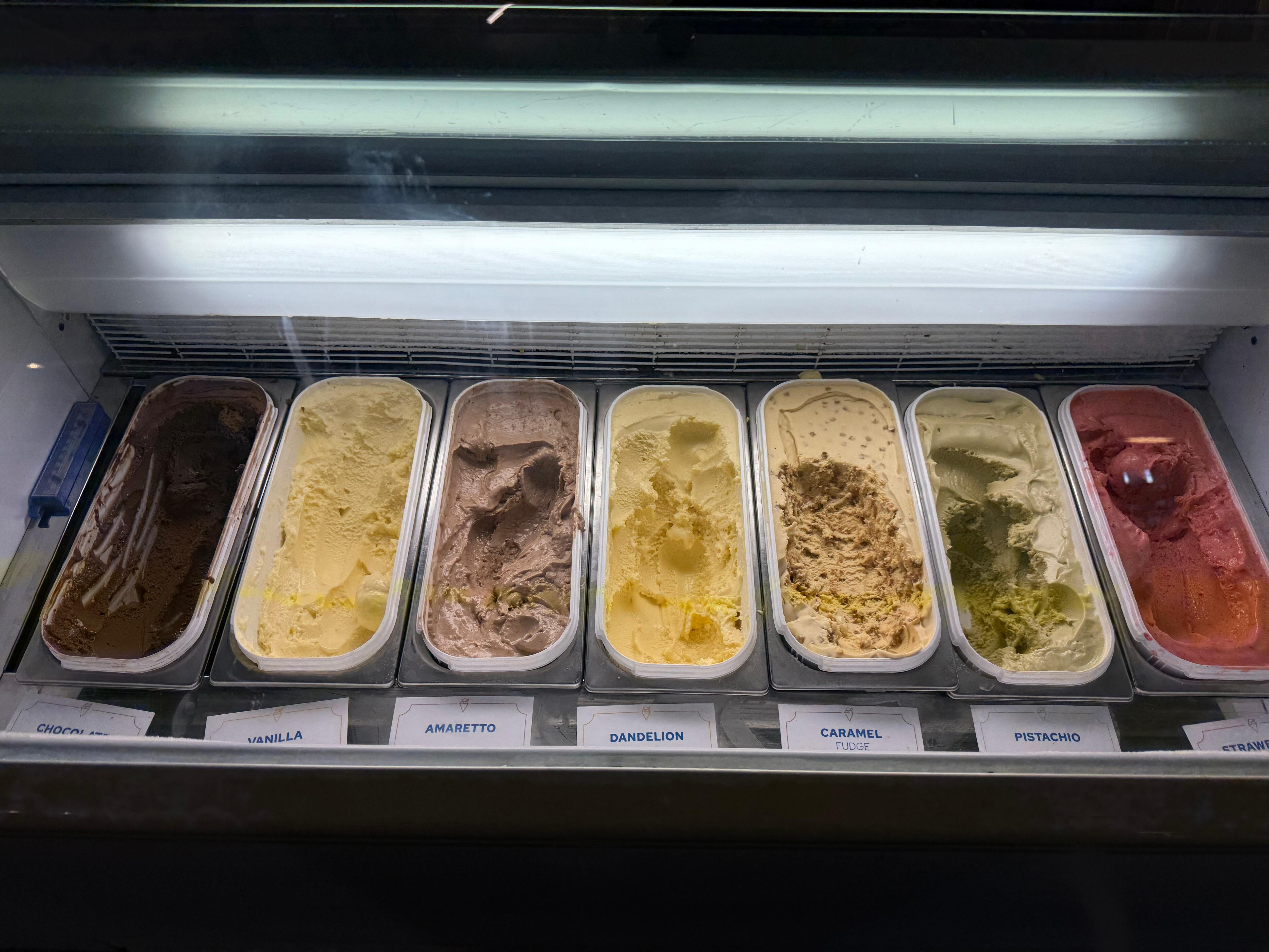 Ice cream available in the lobby 