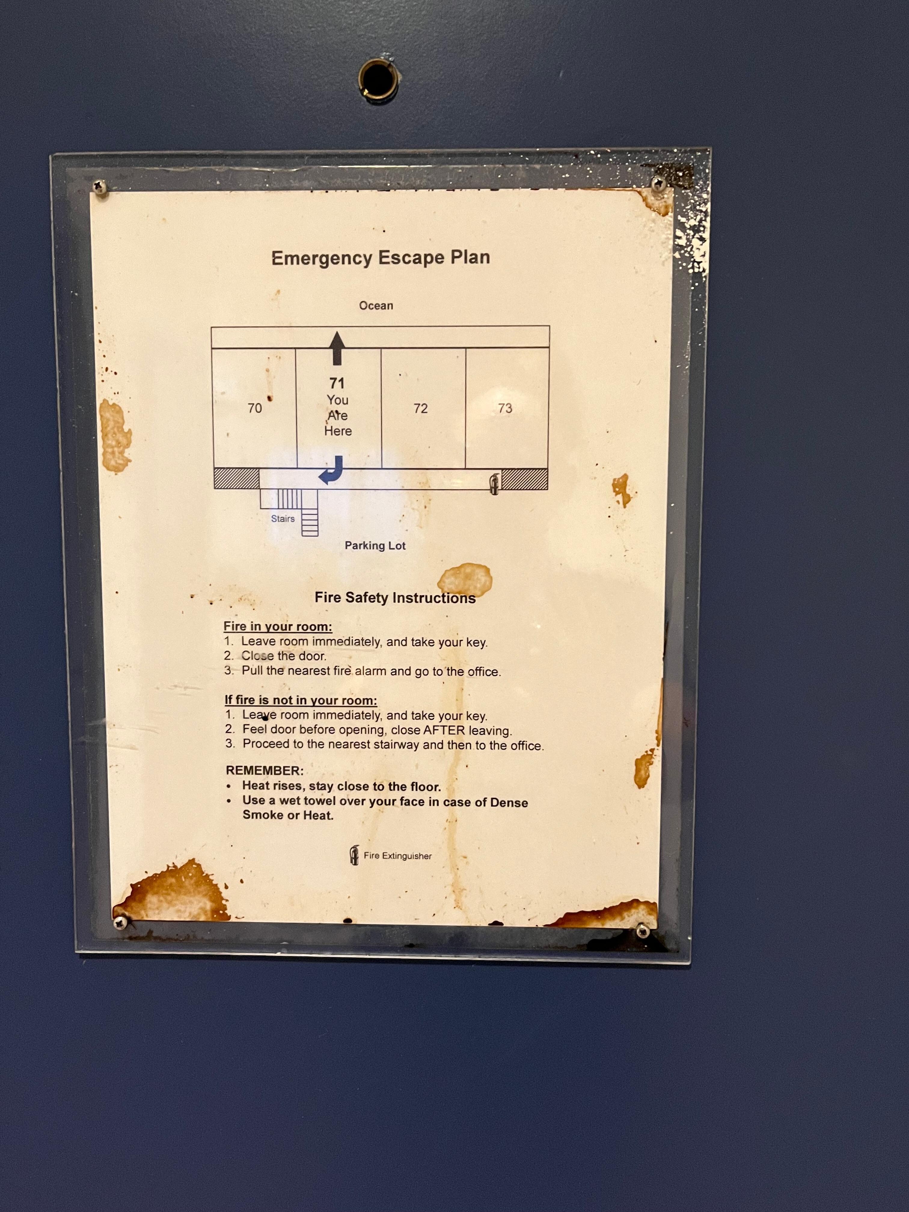 Dirty sign