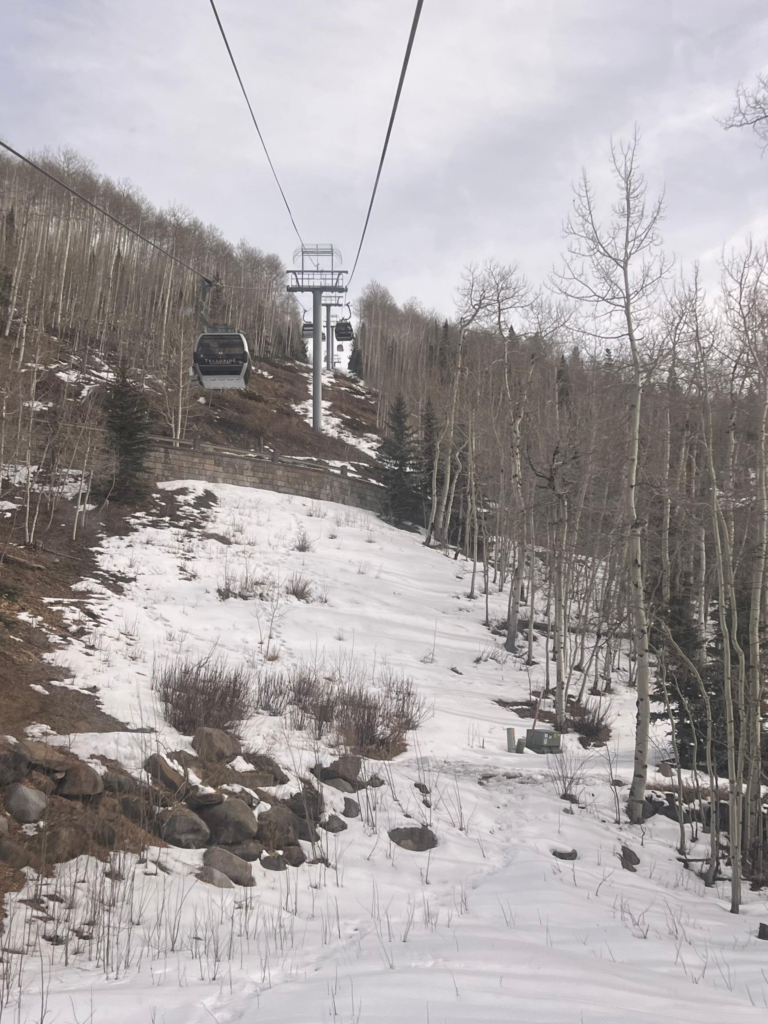 View from hotel room balcony 