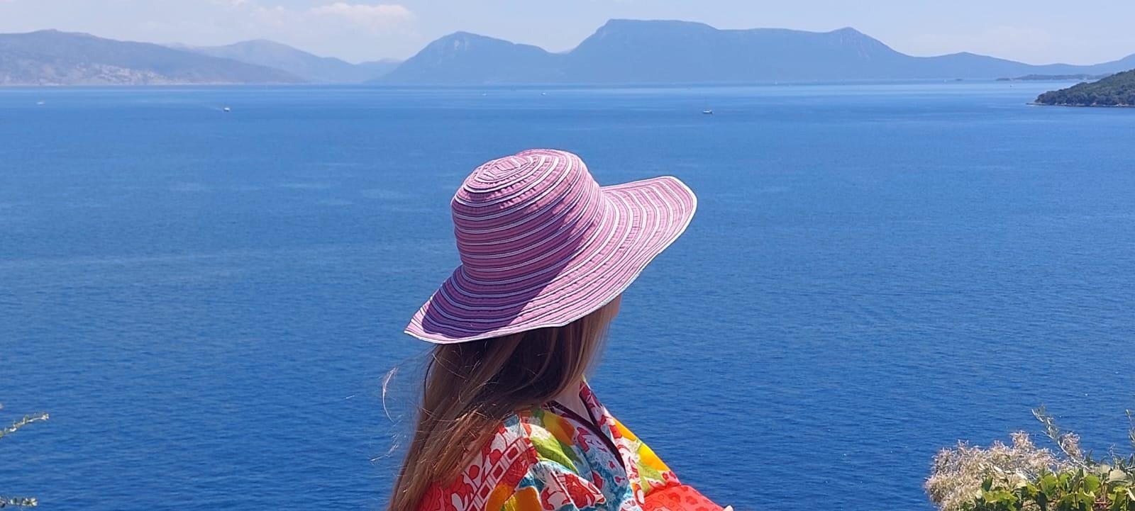 Vista dalla terrazza principale.