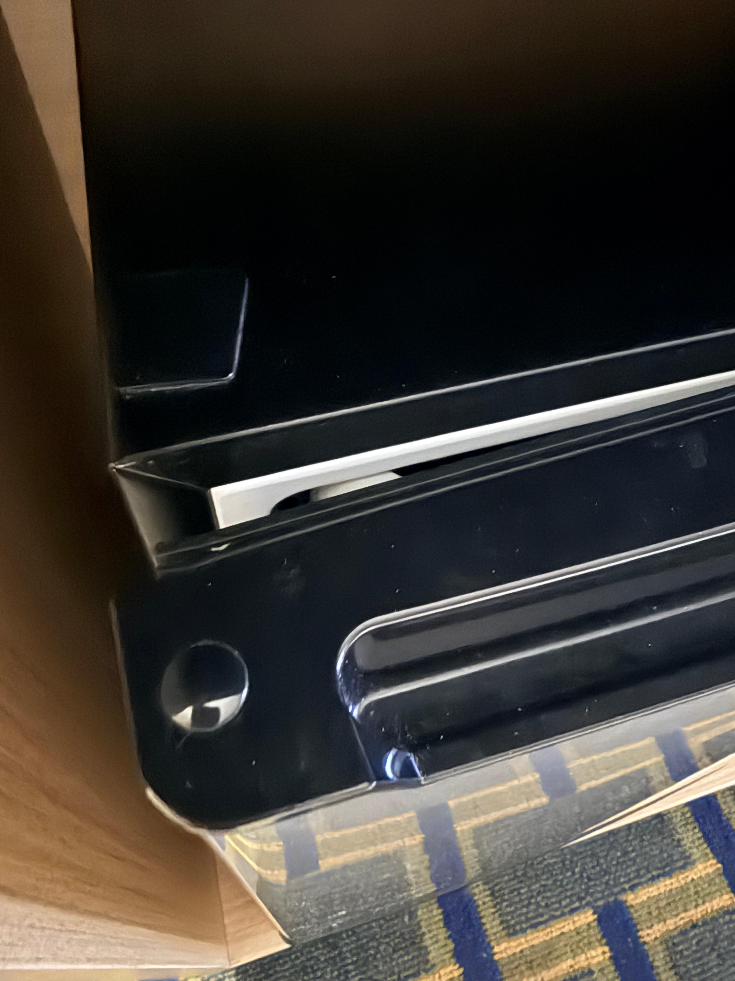 Fridge door would not close