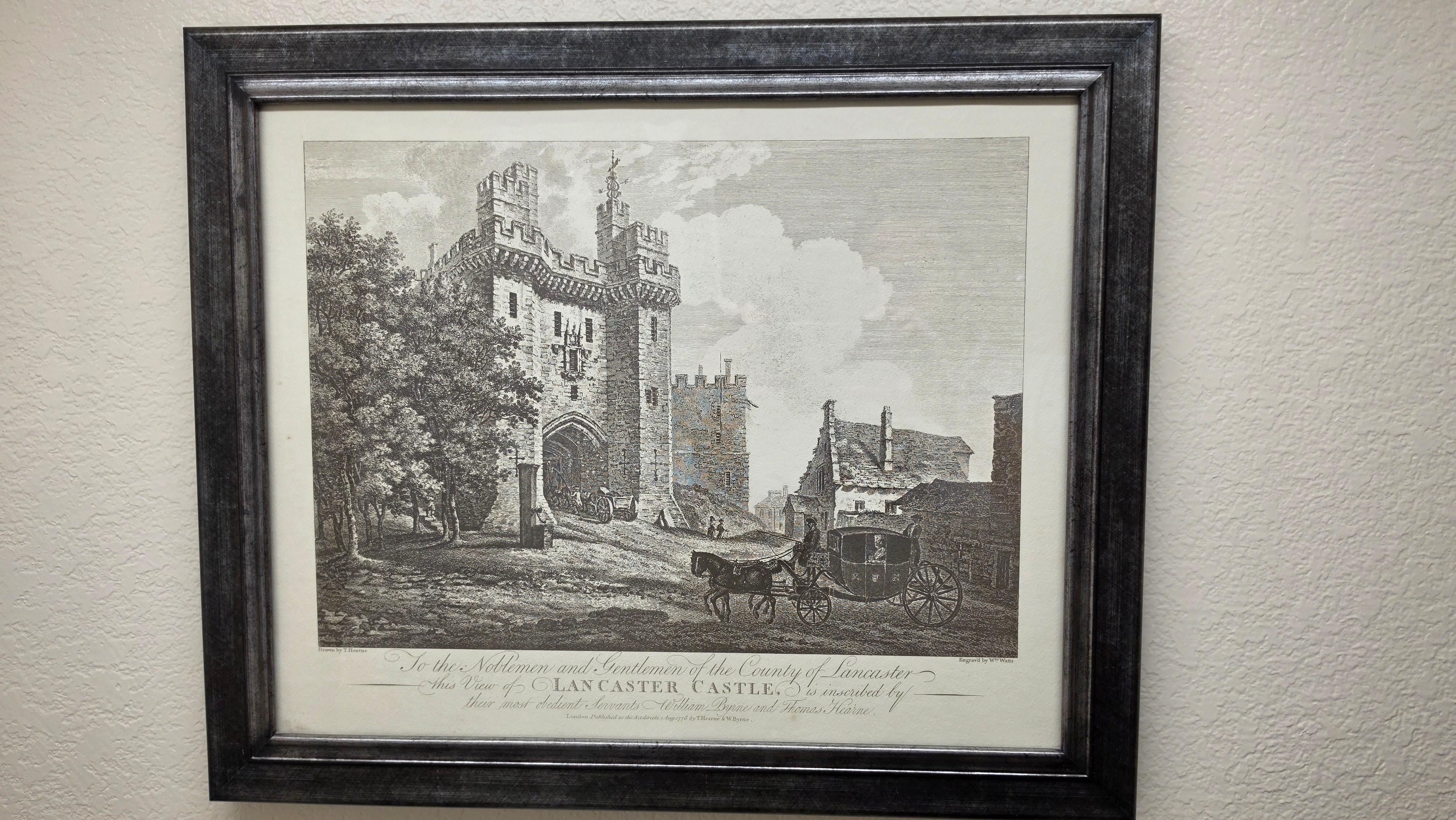 Some Castle art they have in the rooms, I like the little touches like this