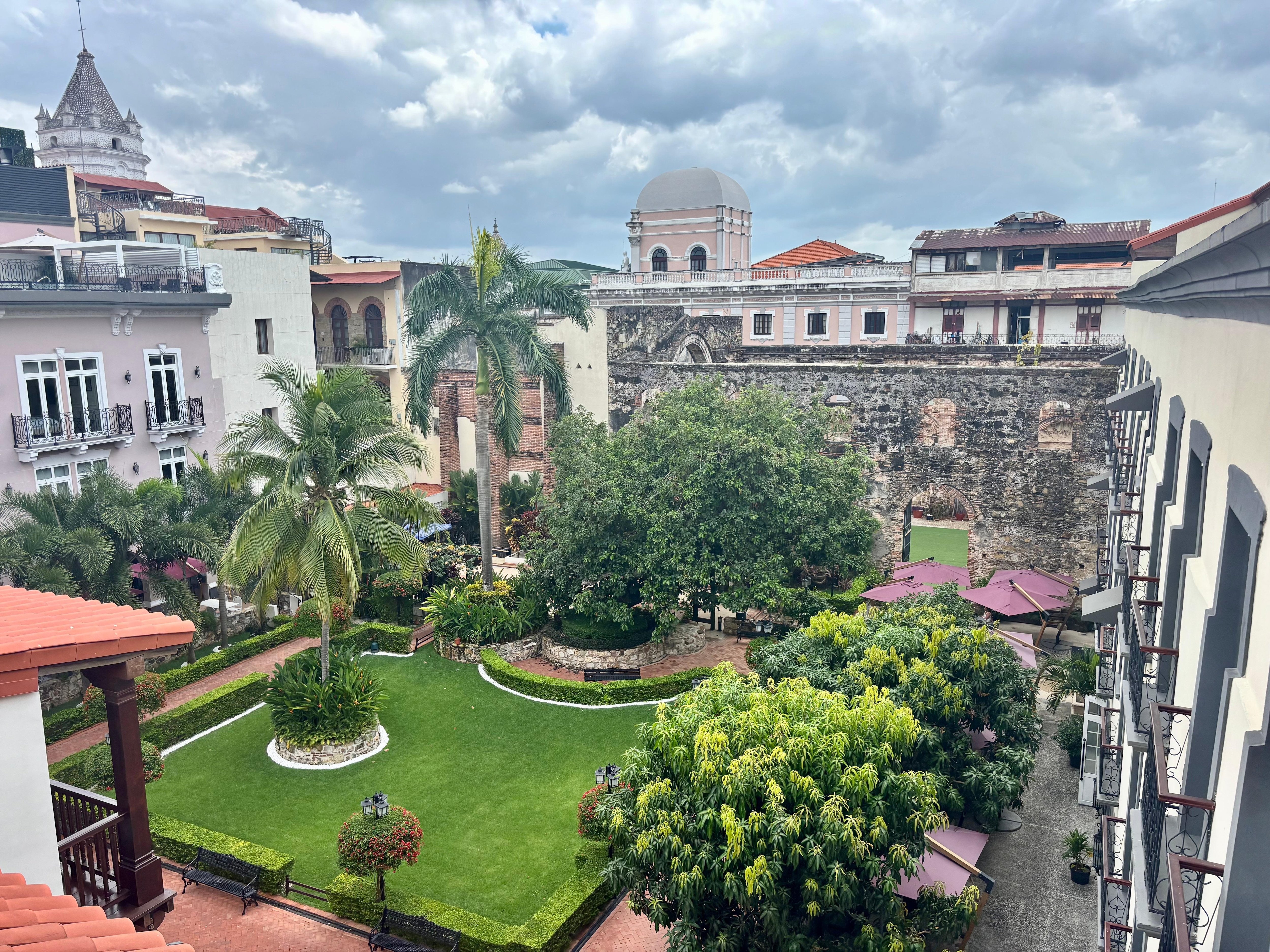Beautiful courtyard