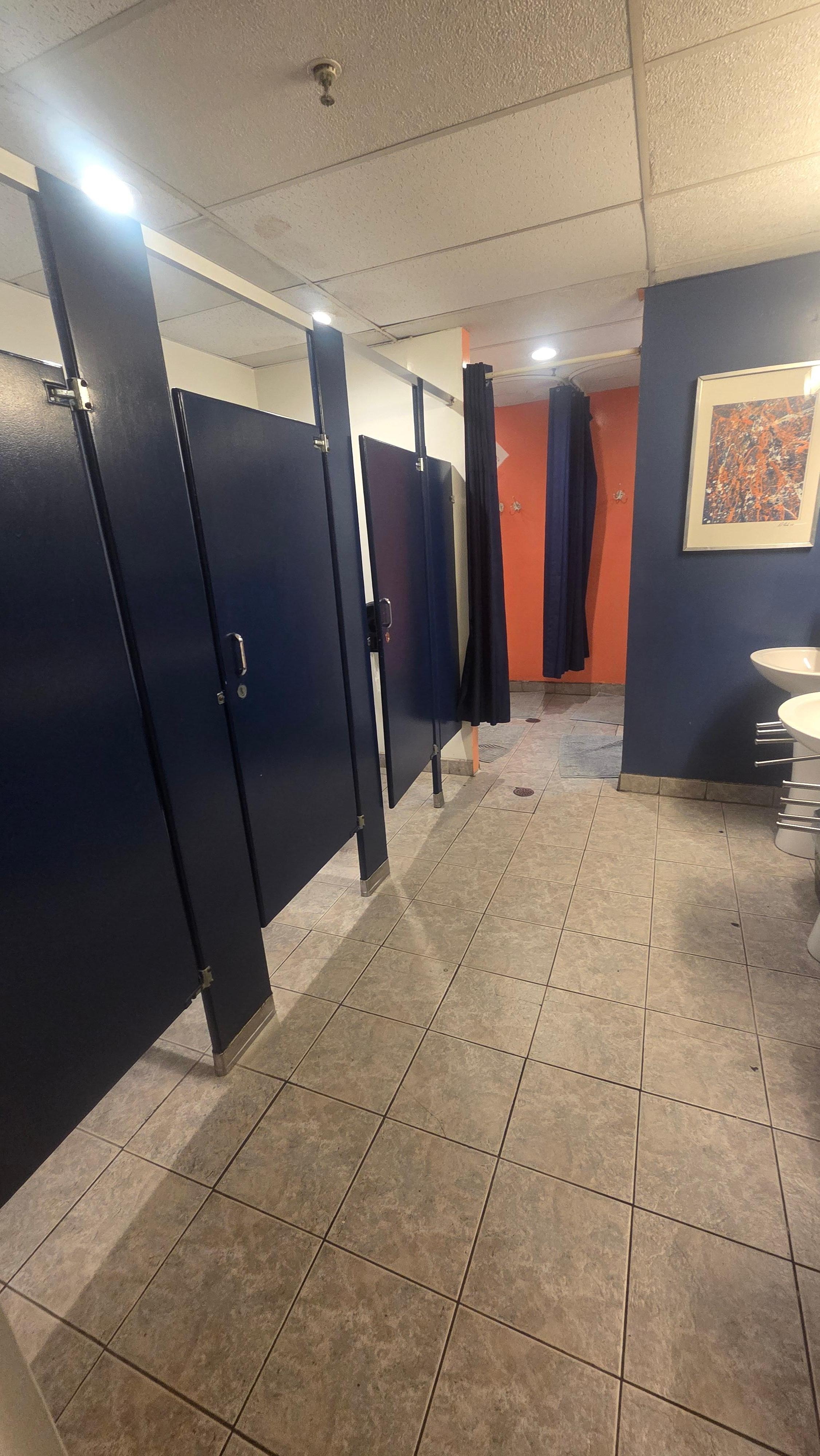 Shared Dorm Bathroom 