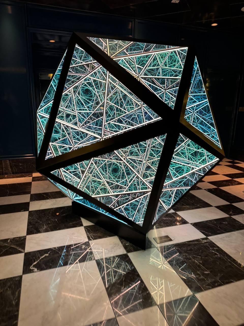 Amazing art in the lobby