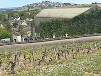 View back to Sancerre from village