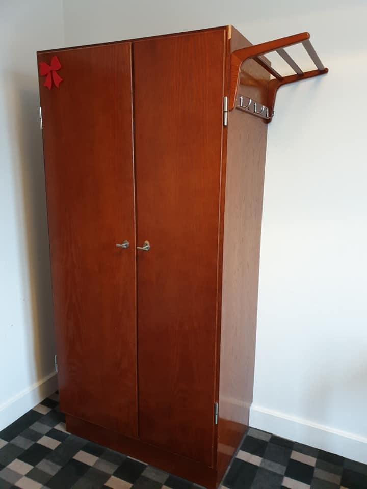 Garderoben på rummet 
