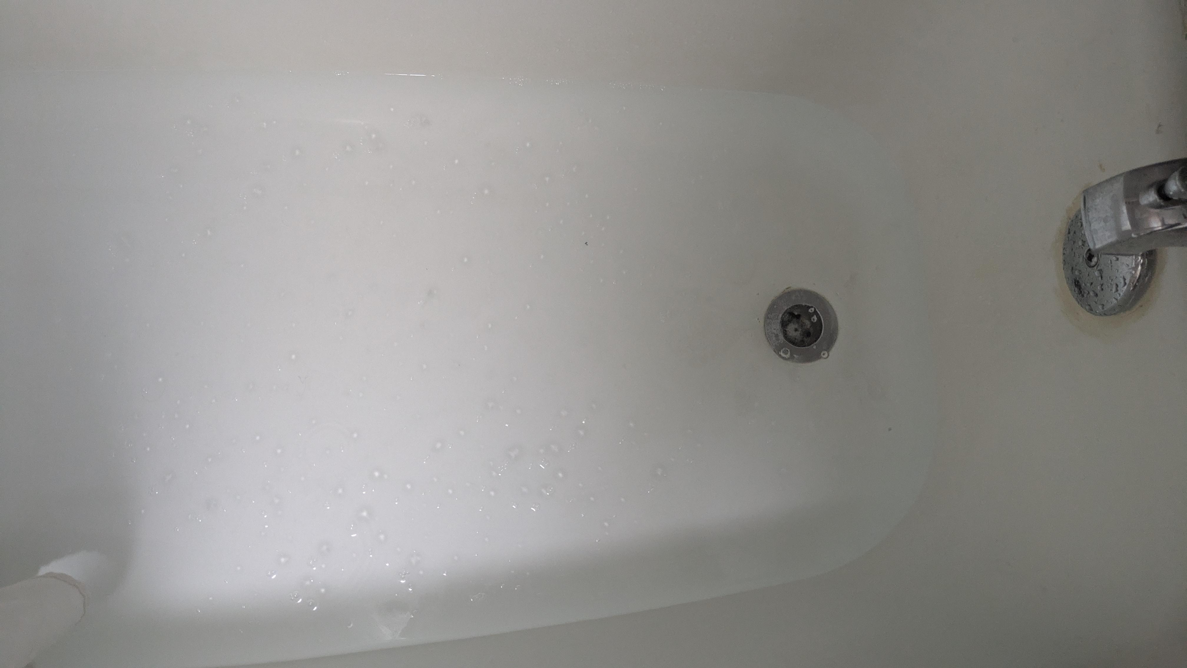 Tub that didn't drain 