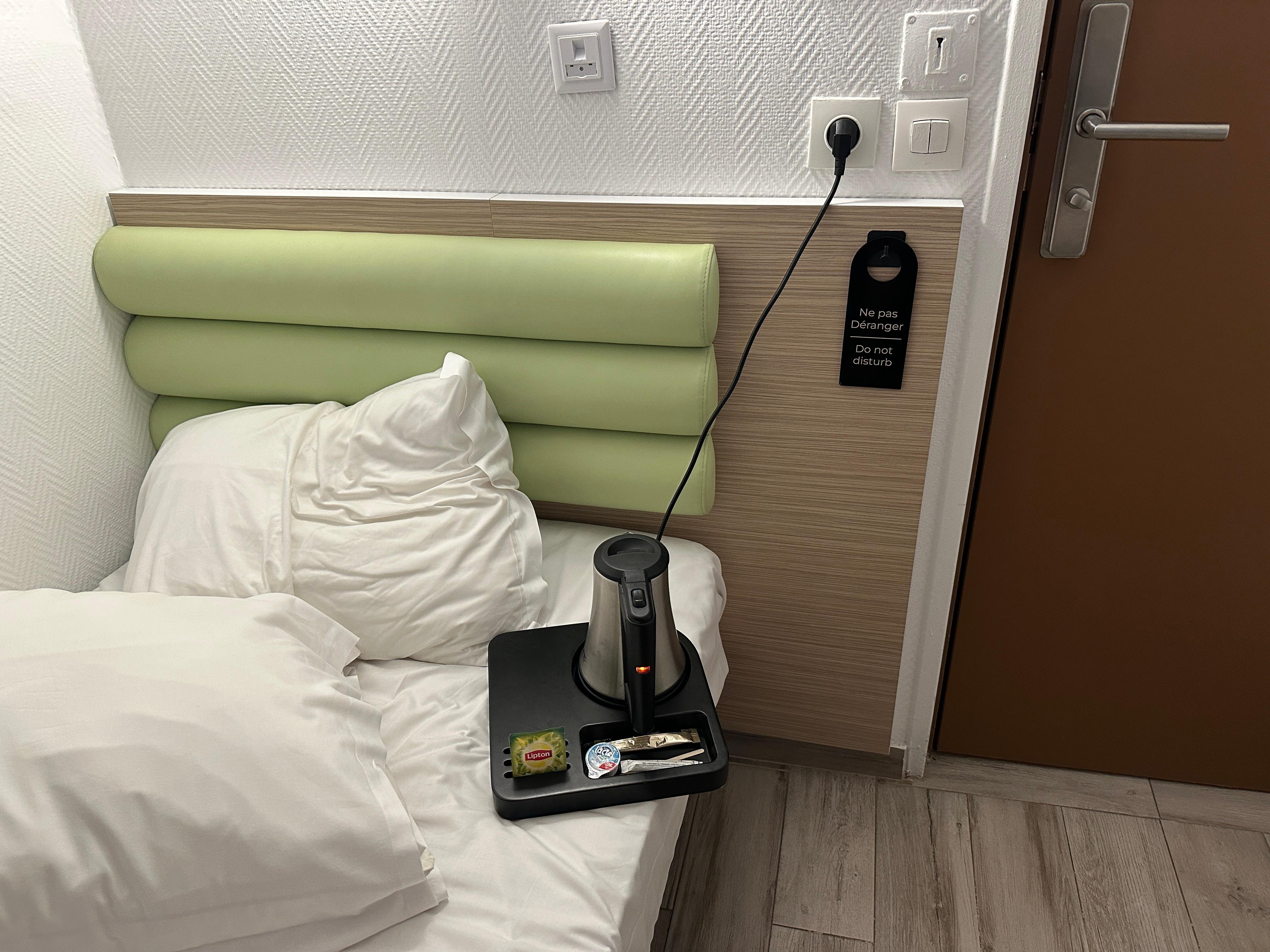 Pas de prise sur le bureau