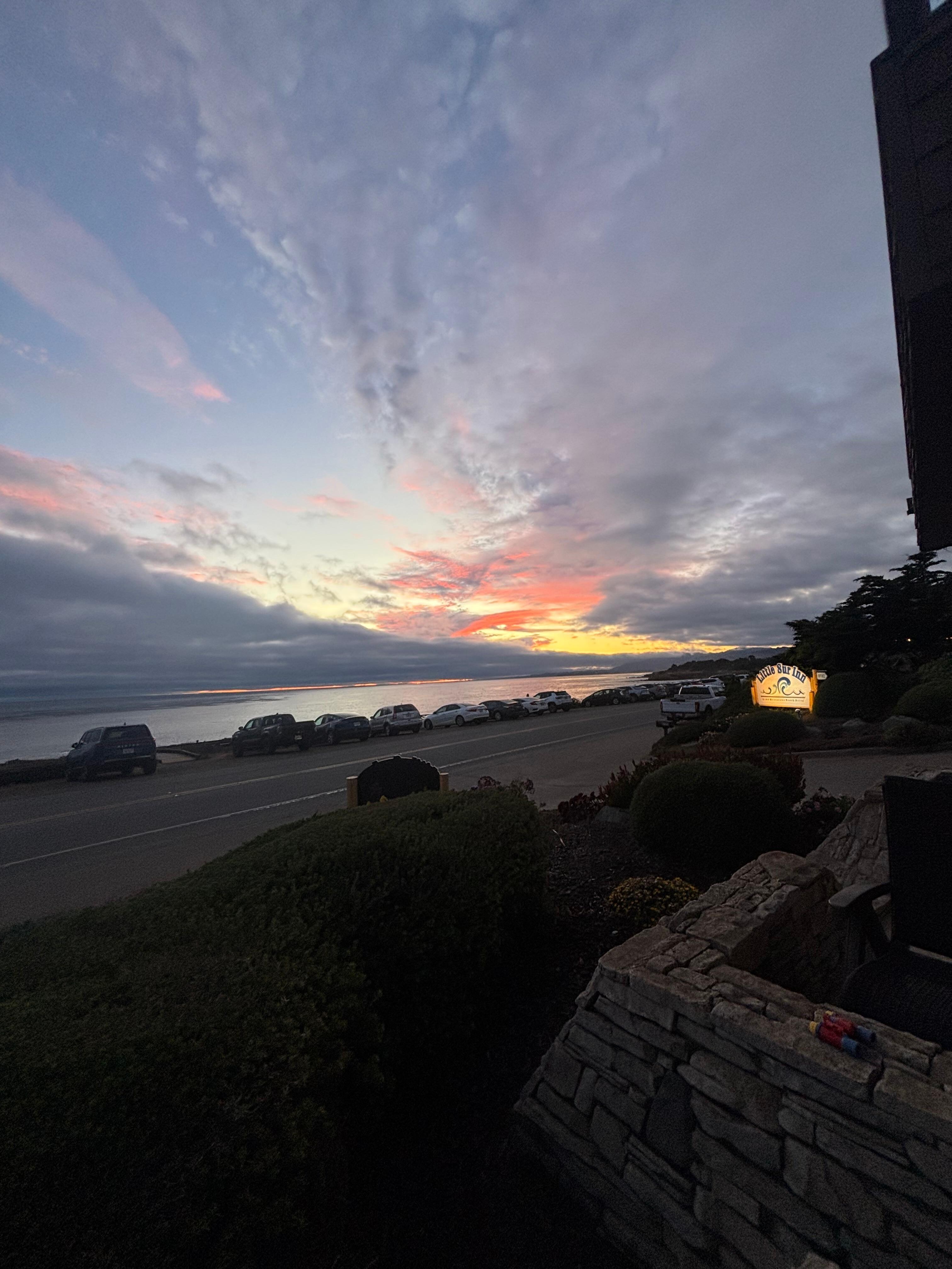 Just one of many lovely 180 view  sunsets