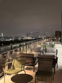 Beautiful views of downtown from Sentral Forme Houston