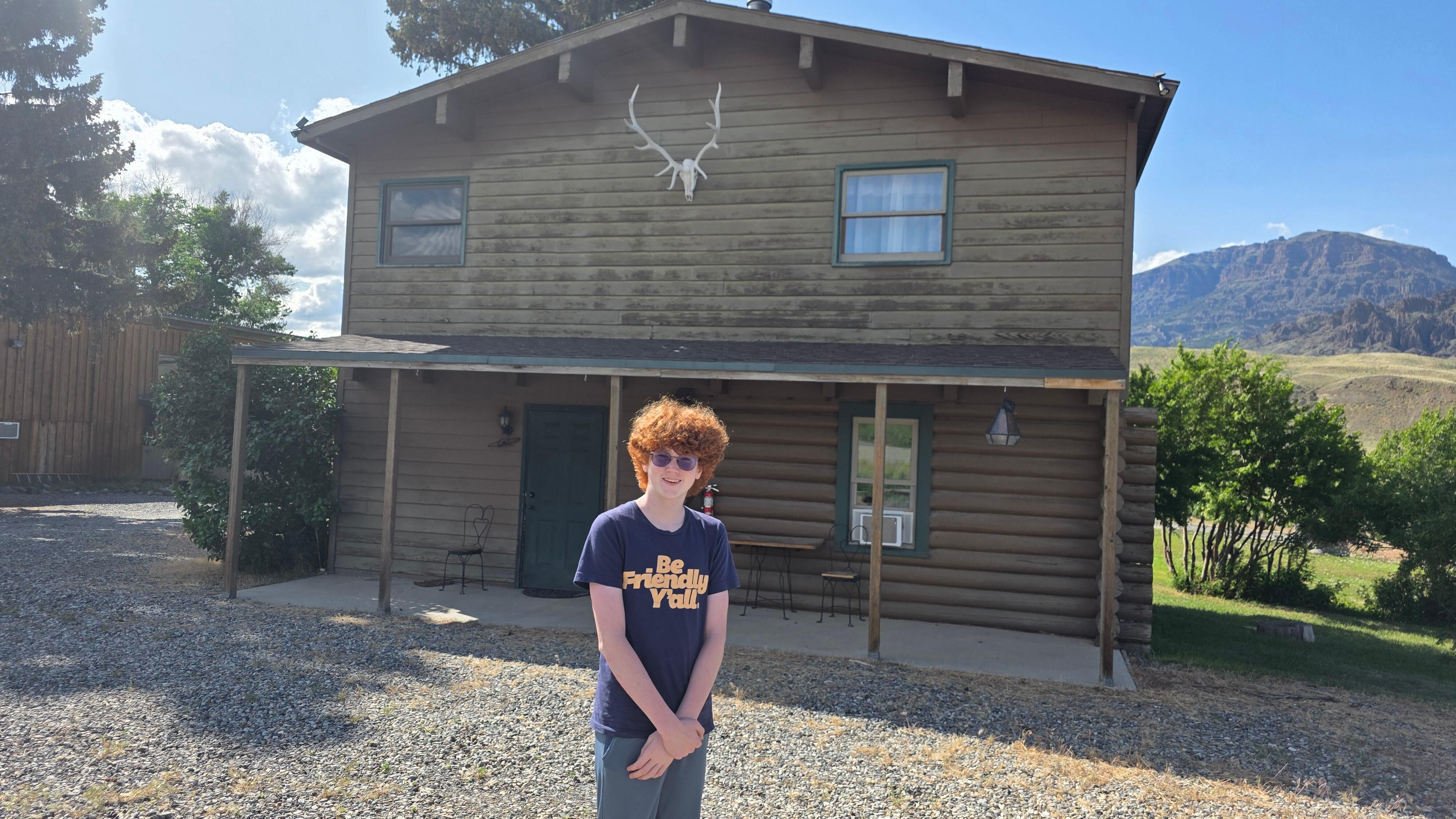 Outside the main building