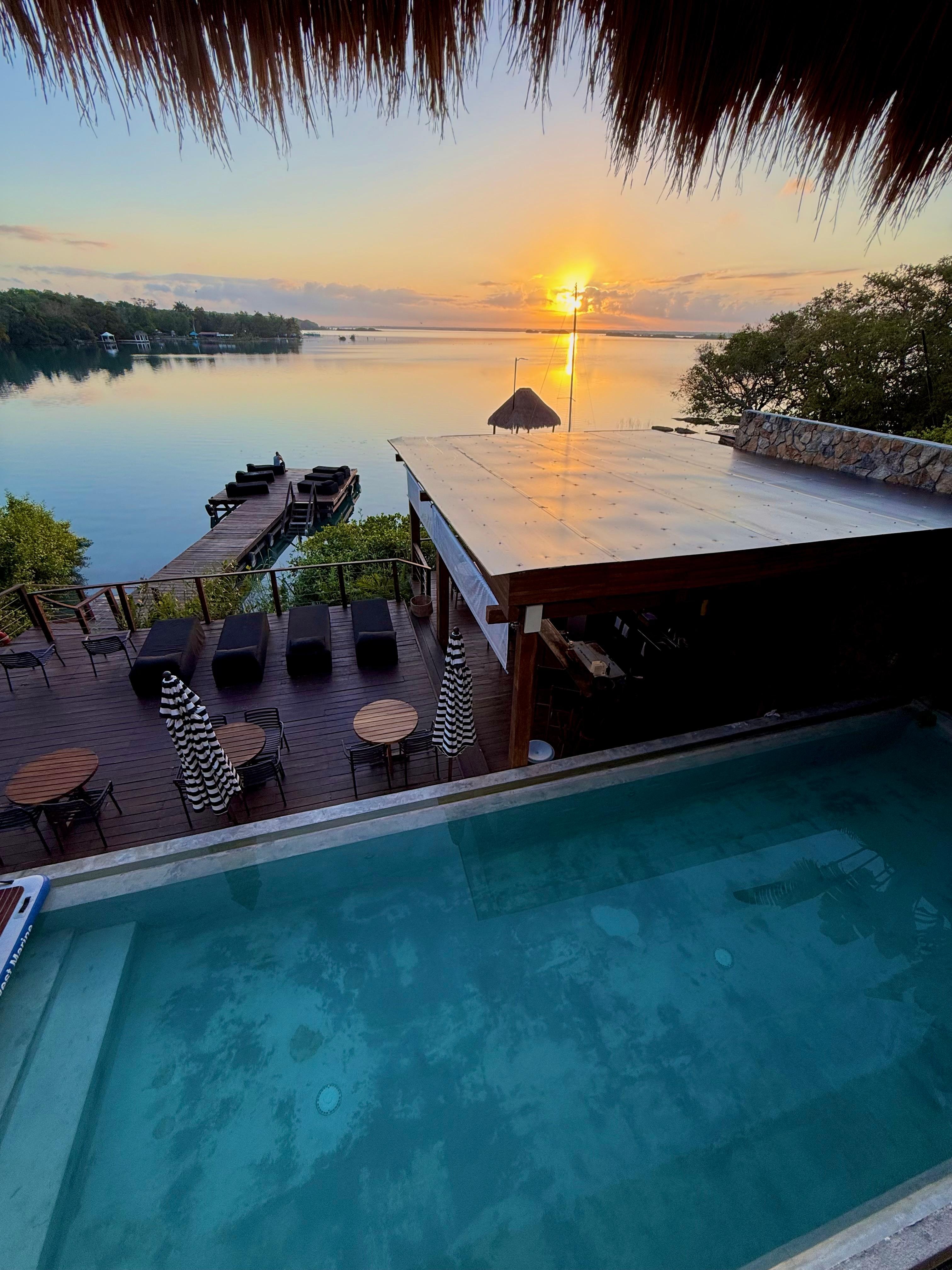 Sunrise view from my room!