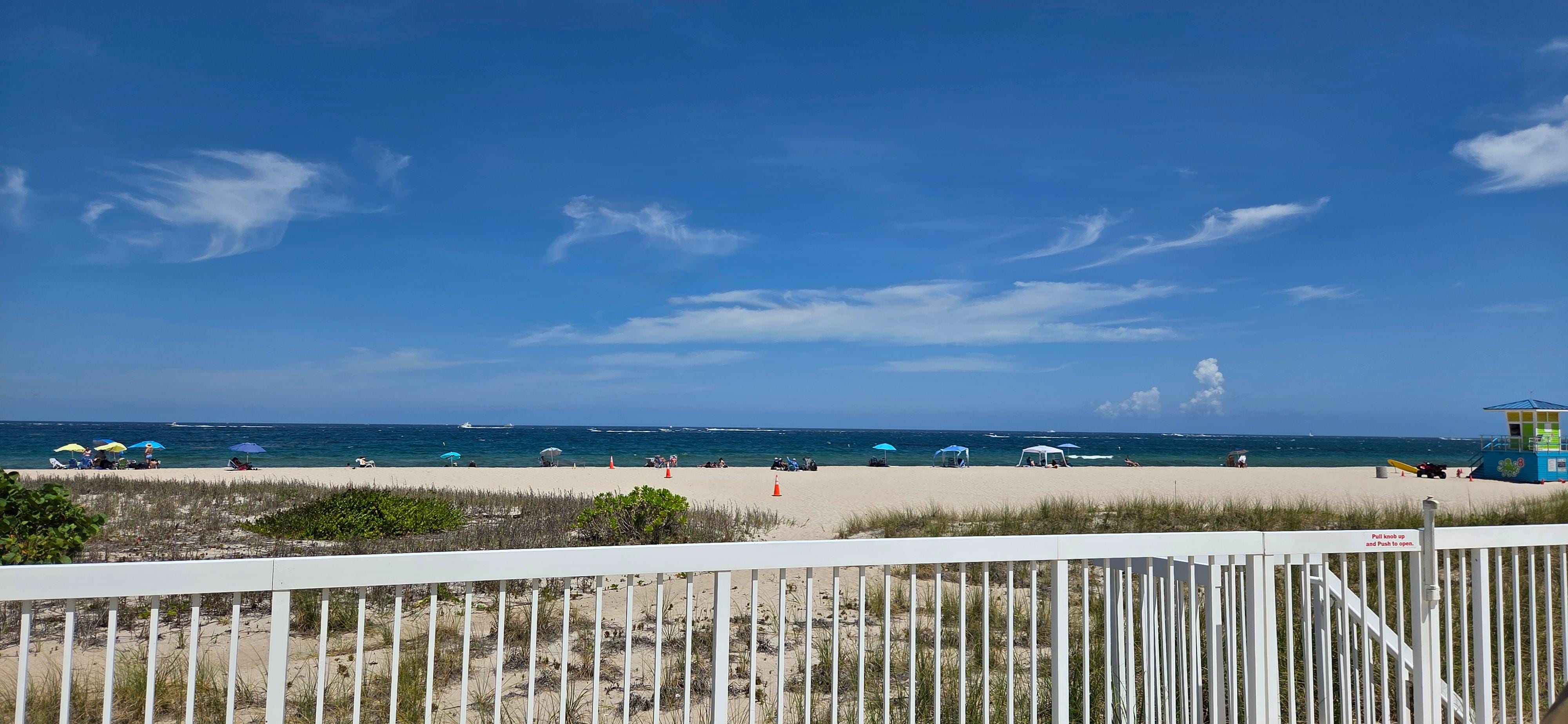 View from our room.