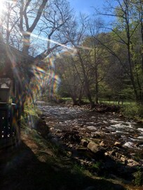 Gazebo by the river
