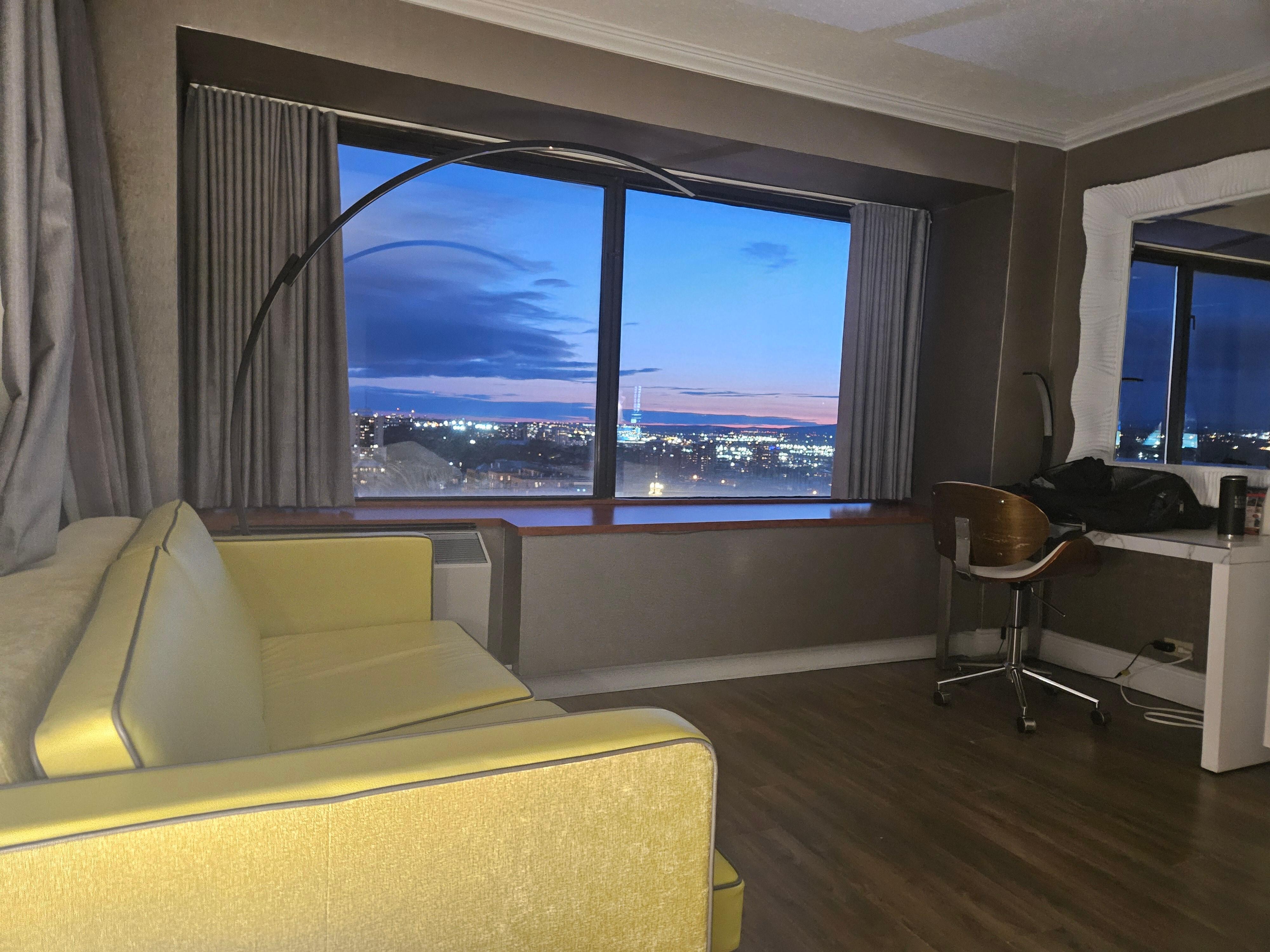 Chambre de luxe lit king 