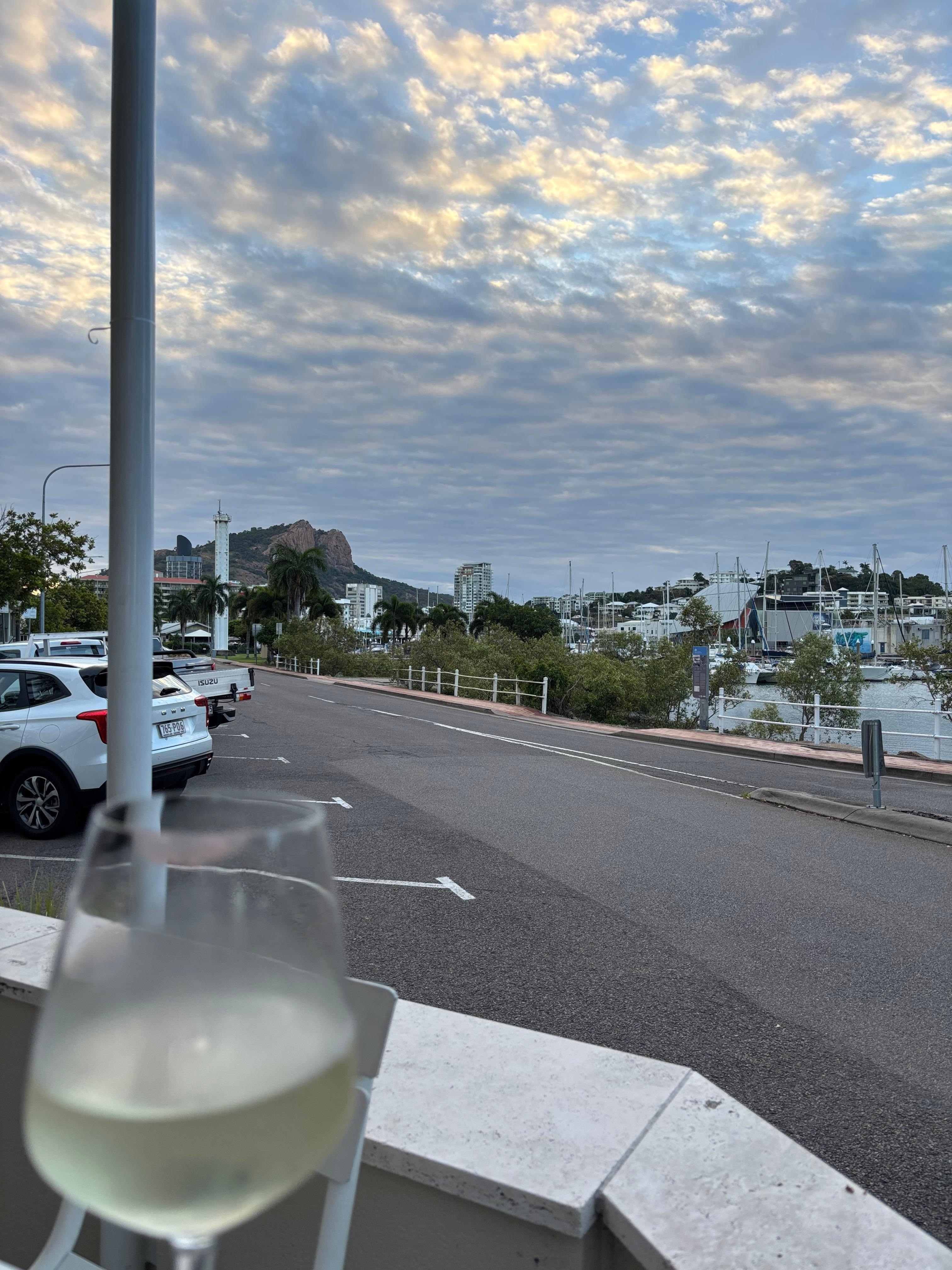 View from Metropol  hotel at the front 
