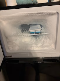 Freezer needs defrosted!
