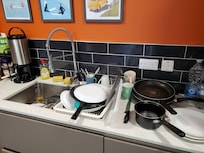 Filthy sink
