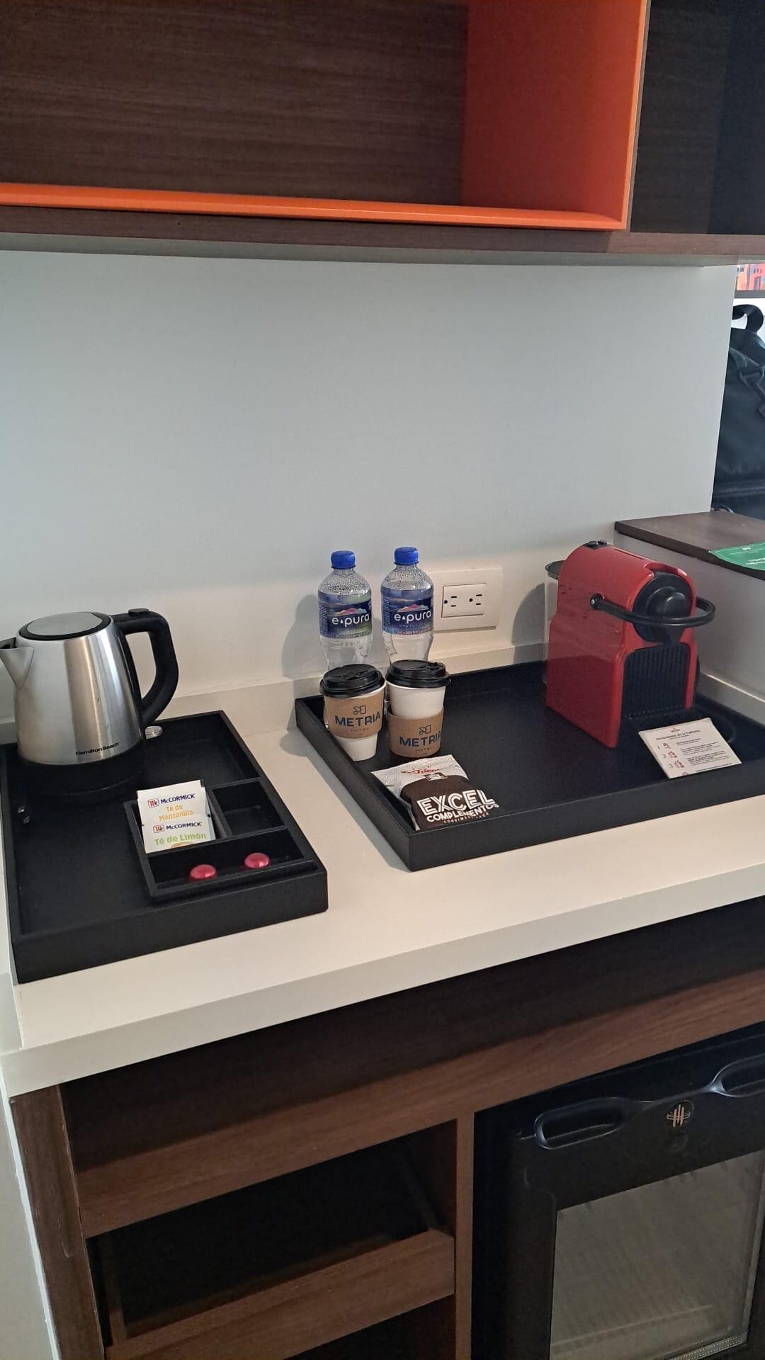 The coffee section was very good as well 