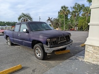 Truck in front parking area.