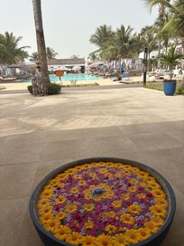 Arriving at the hotel