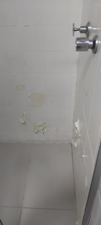 Nem banho eu tomei.