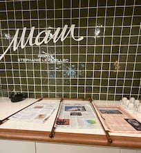 I appreciated print copies of the New York Times & FT every morning.